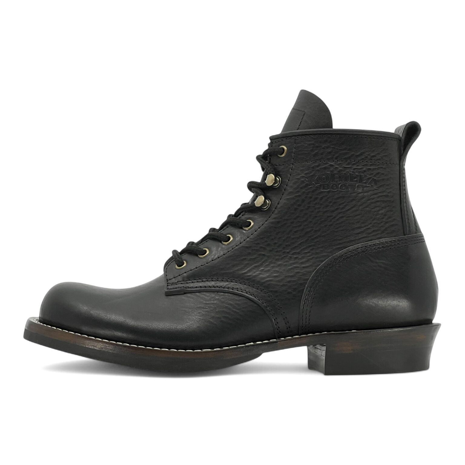 1127M BLACK 7-hole Munson Boot | Korilla Boots