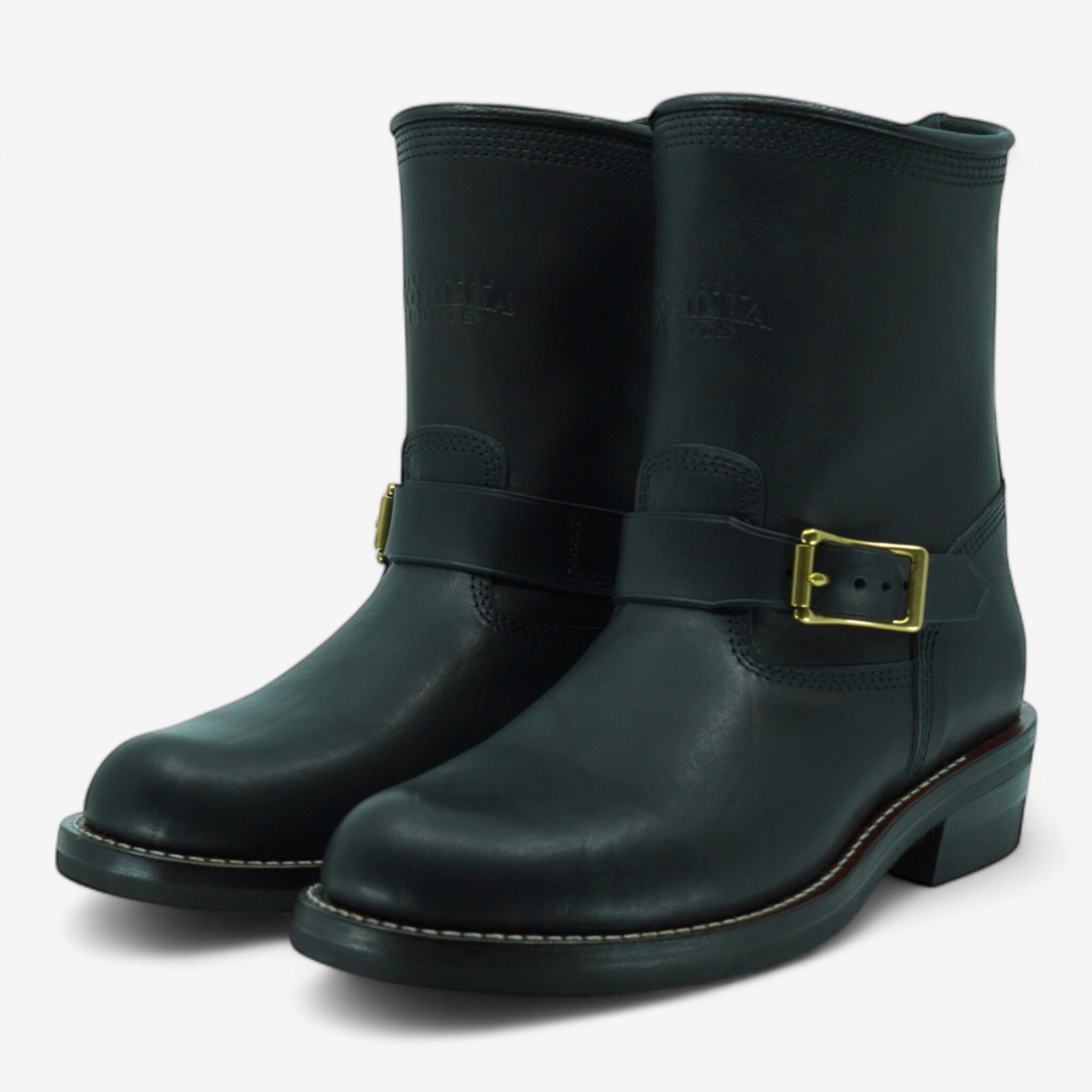 0930E BLACK 9-Inch Engineer Boot | Korilla Boots